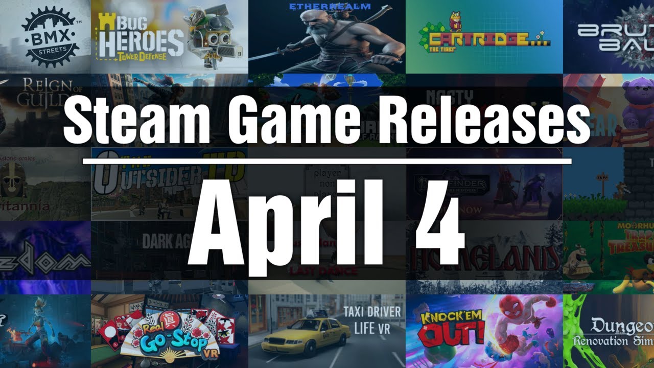 New Steam Games - Thursday April 4 2024 - YouTube