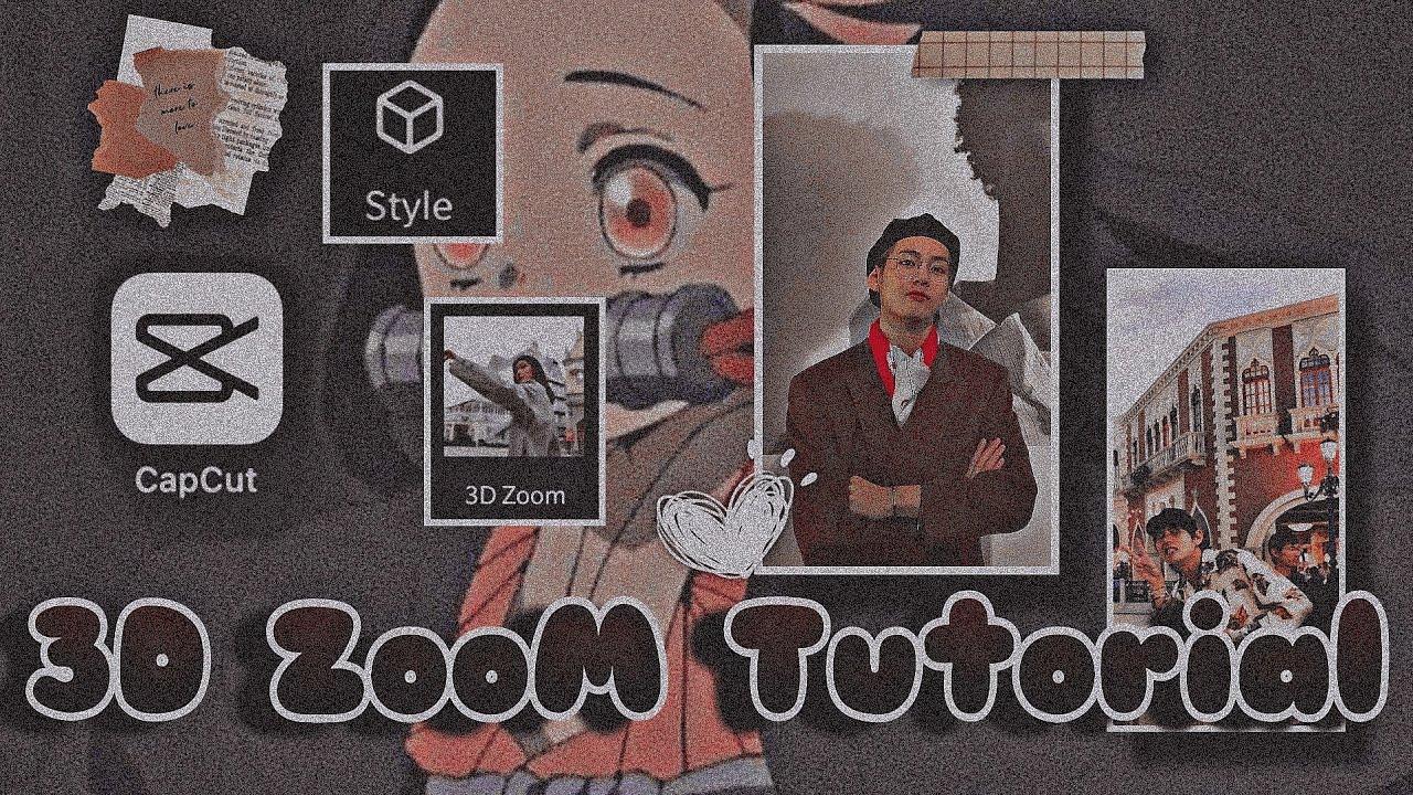 Trending 3D ZooM EDIT tutorial || CAPCUT || 3D zoom effect ♡•^• - YouTube