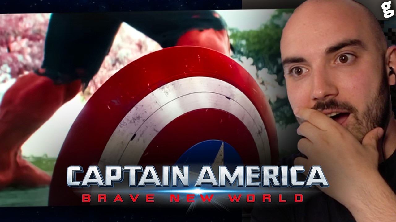 CAPTAIN AMERICA 4 : REACTION au TEASER de BRAVE NEW WORLD ! - YouTube