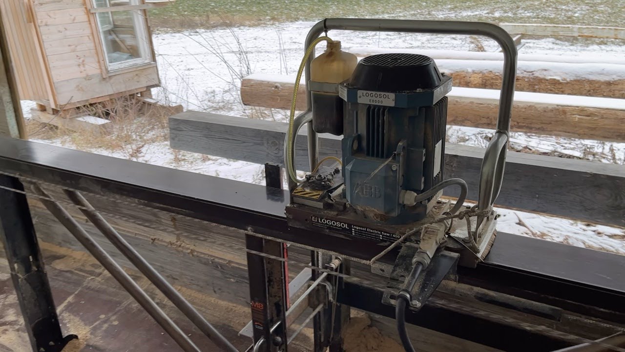 Köp Sågverk Logosol M8 på Klaravik - YouTube