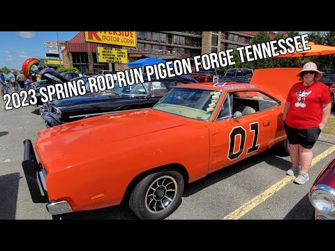 Pigeon Forge 2023 Spring Rod Run Saturday Afternoon Walkaround ...