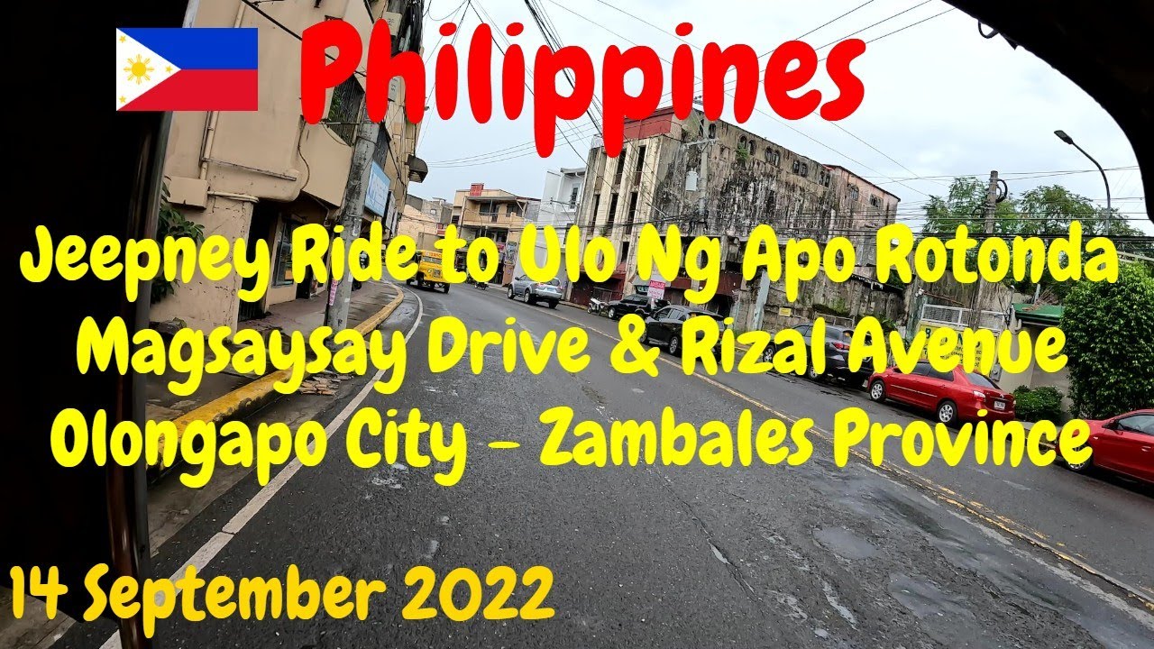 Jeepney Ride to Ulo Ng Apo Rotonda in Olongapo City Zambales Province ...