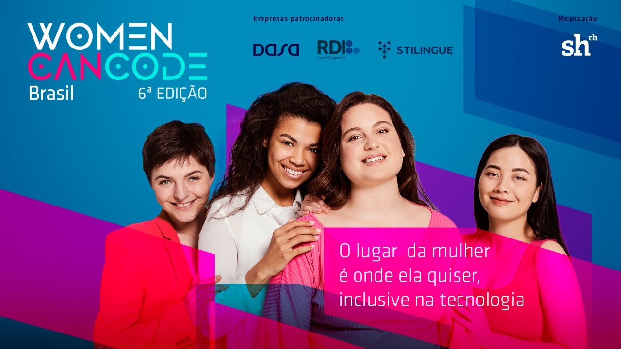 LIVE | Apresentação da 6ª edição do Women Can Code - YouTube