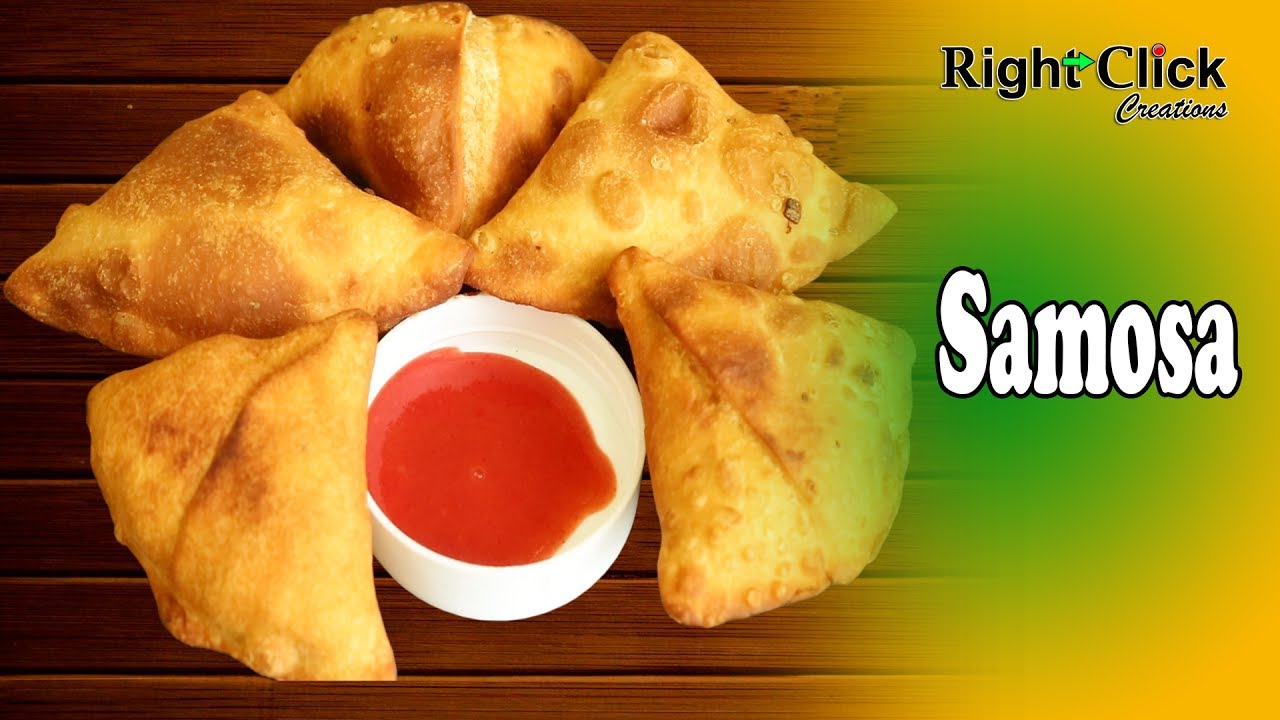 Samosa - Green Chilli chutney & Tamarind chutney mix is very good ...