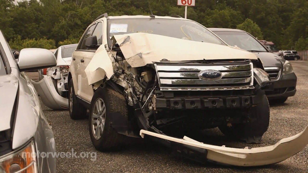 Motor News: Passenger Side Crash Tests - YouTube