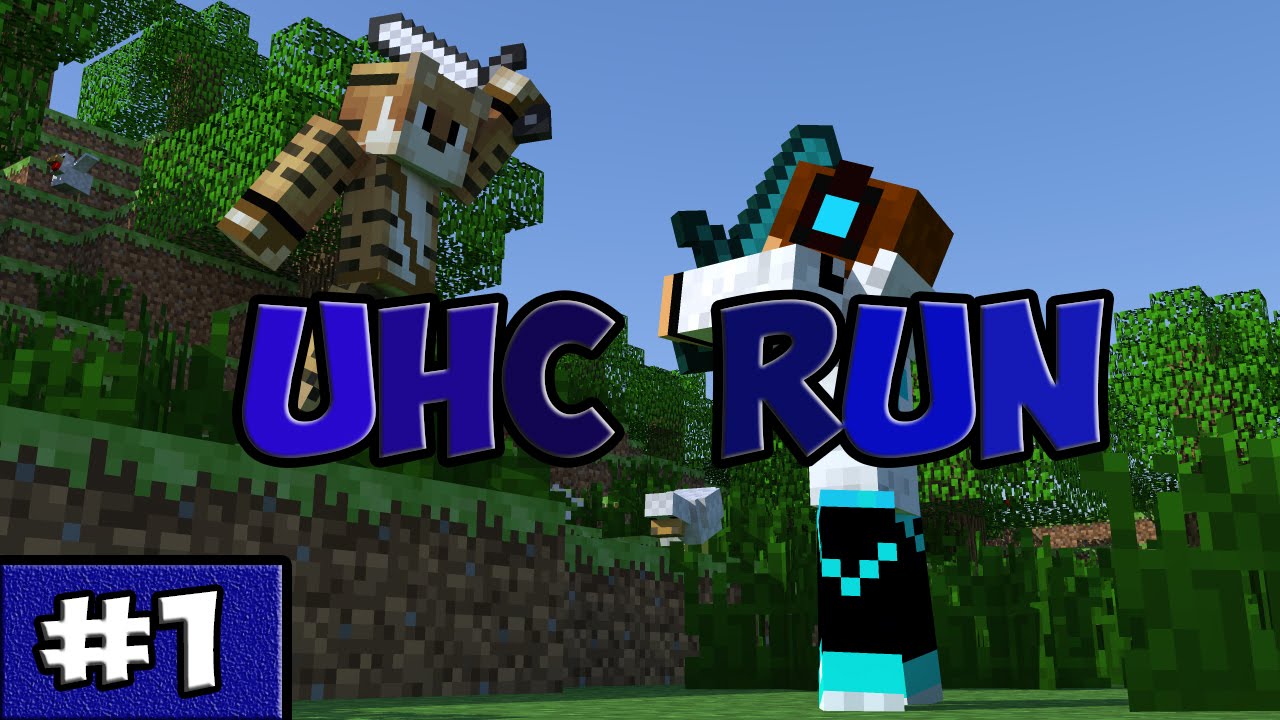 [UHC RUN Clip]- Ep 1 -First Game-Minecraft - YouTube