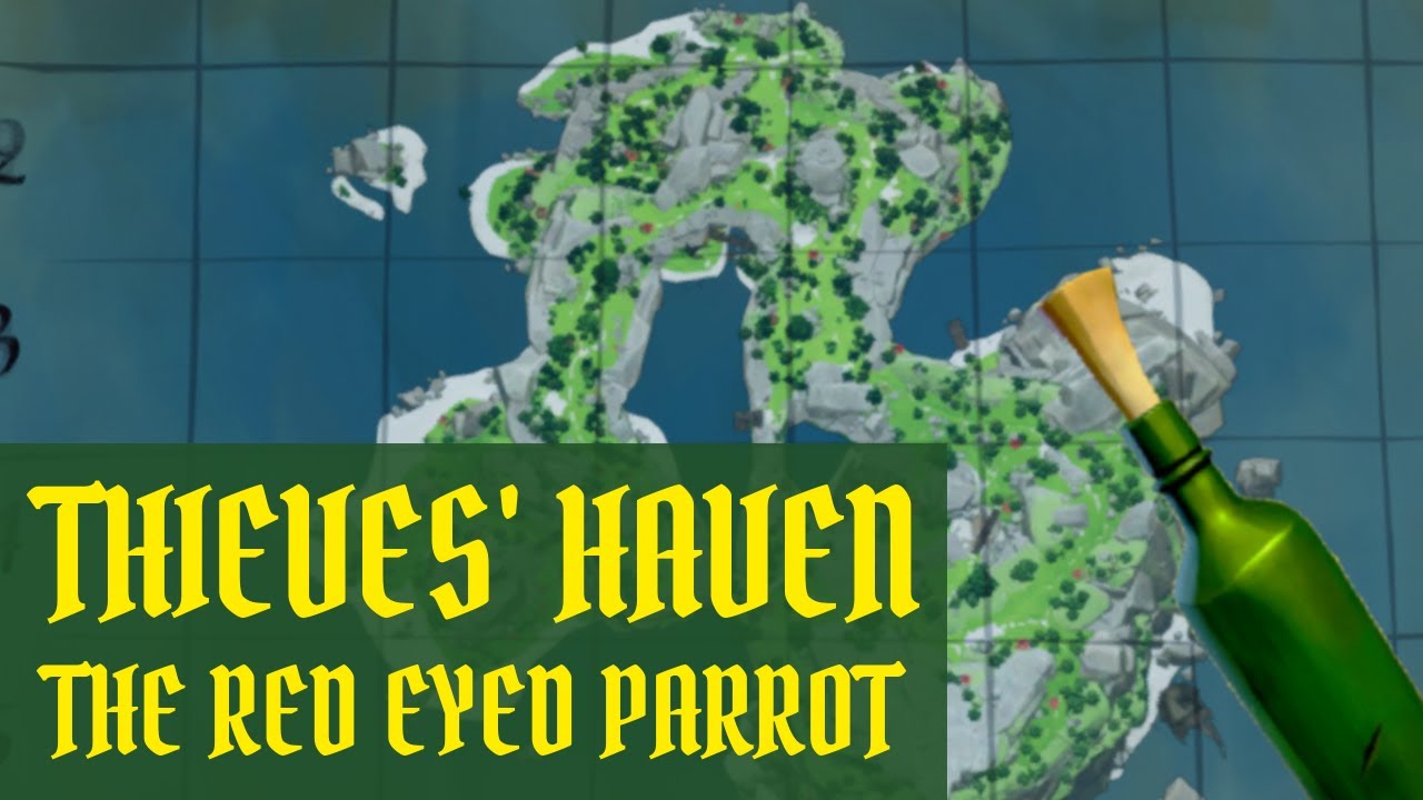 Thieves' Haven the red eyed parrot above the north inner waters - Sea ...