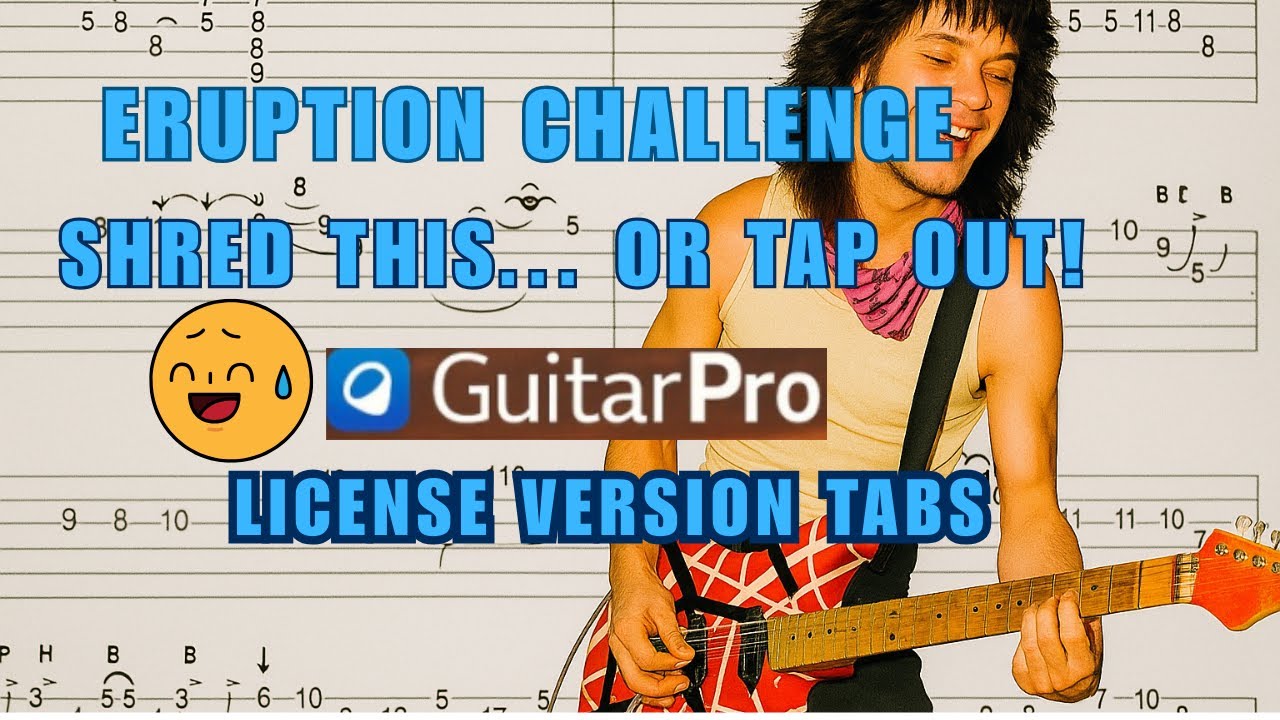Eruption Guitar Solo Tabs | Eddie Van Halen Full Tab with On-Screen ...