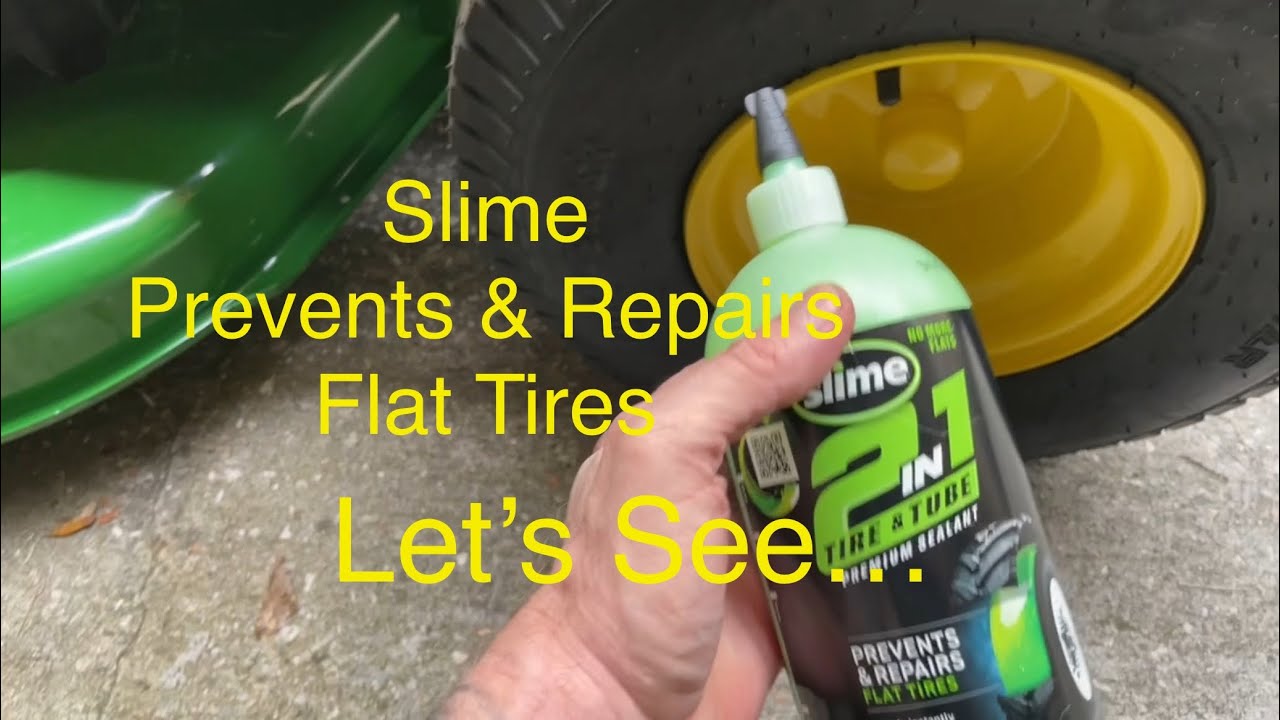 Slime Prevents & Repairs Flat Tires Let’s See. How to use and ...