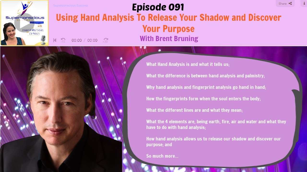 🎙 Episode 091 - Interview with Brent Bruning - Using Hand Analysis to ...