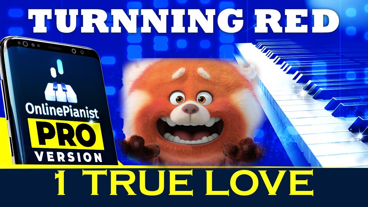 Turning Red - 1 True Love - Piano Tutorial - YouTube
