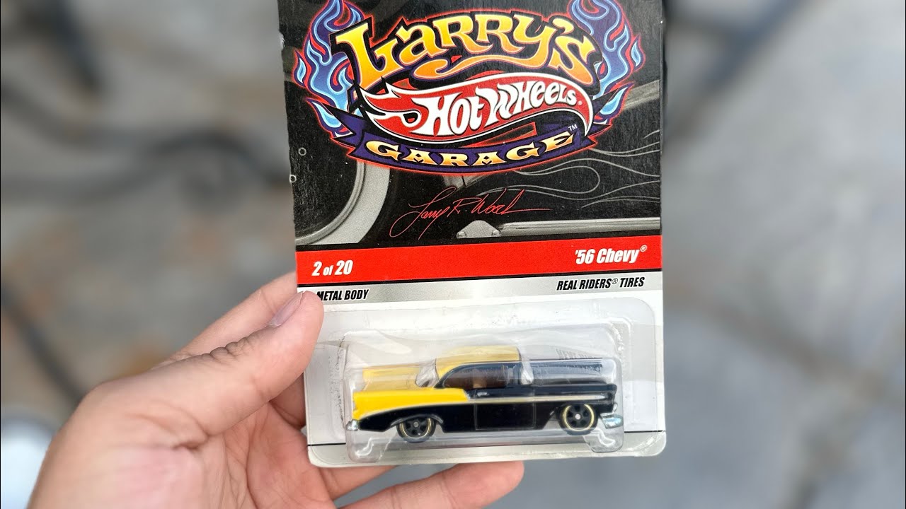Unboxing hot wheels Larry Garage set 🤩 - YouTube
