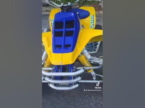 1987 Suzuki LT500R Quadzilla CT Racing built engine - YouTube