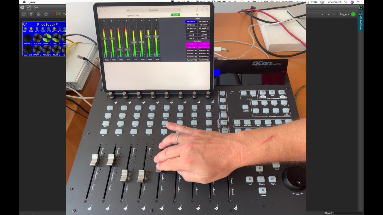 globcon controller & MIDI hardware - YouTube