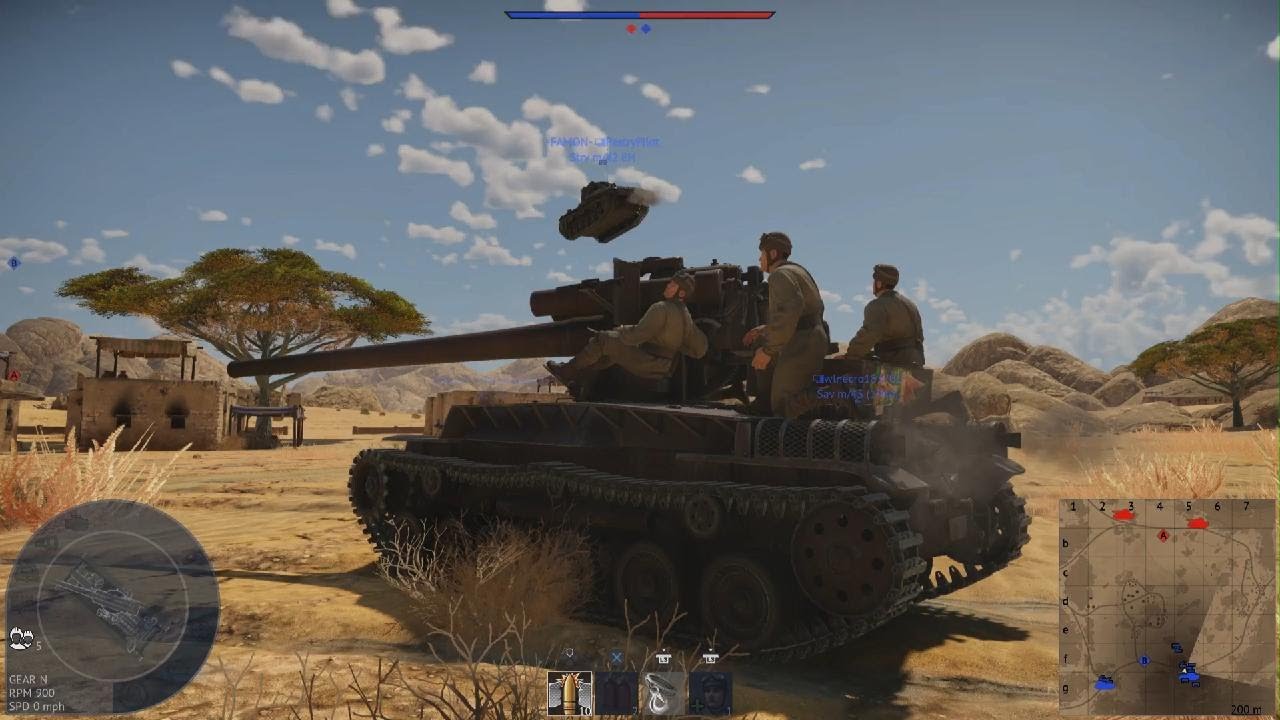 War Thunder - Strangest start I've seen yet - YouTube