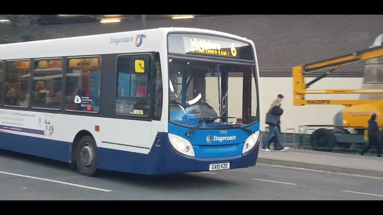 Here is the stagecoach bus 27652 on the number 6 in Basingstoke ...