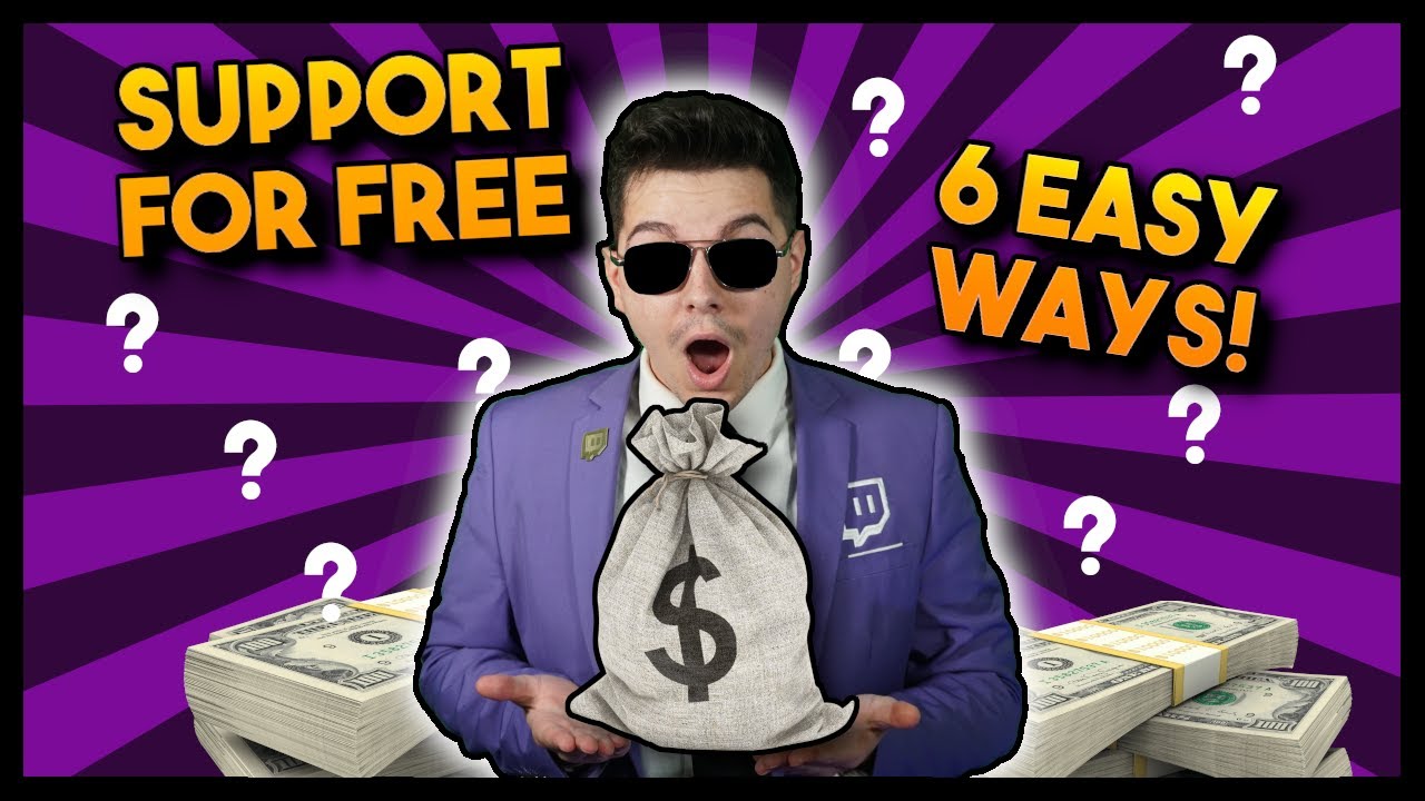 How To Support Creators For FREE! - YouTube