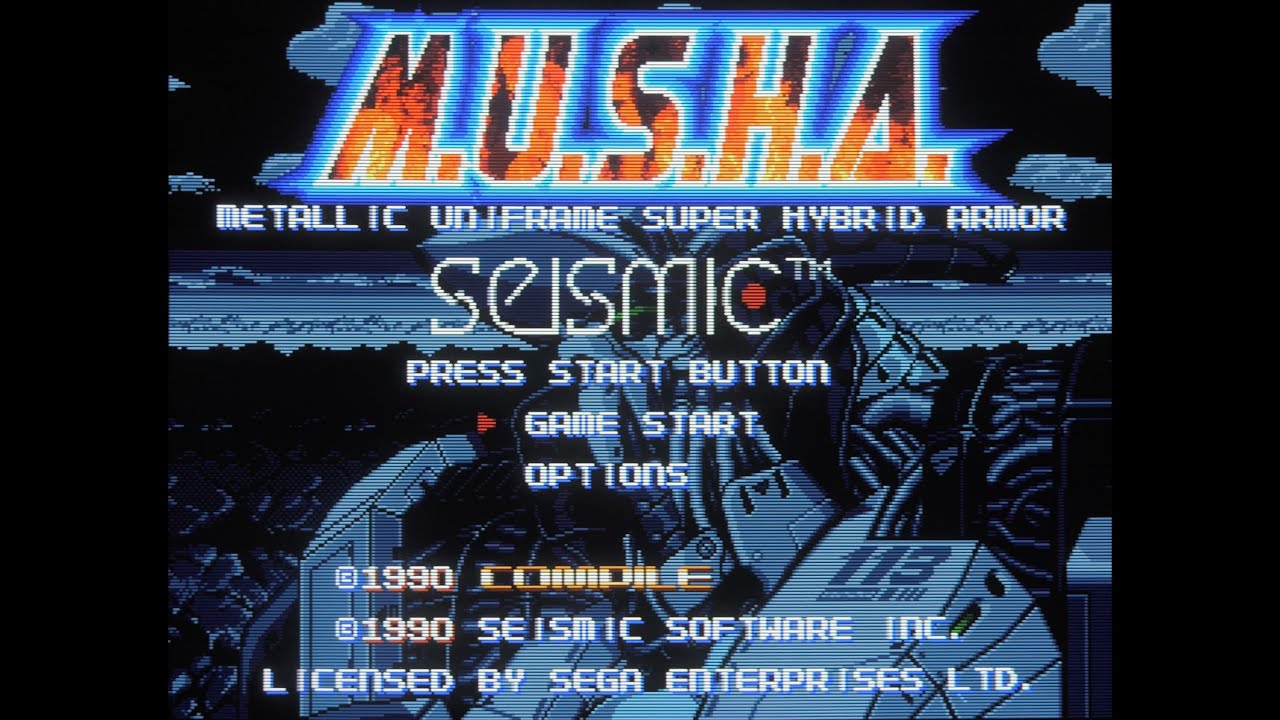 MUSHA Intro (Genesis) - Sony BVM-D32 (Reference CRT Monitor) - YouTube