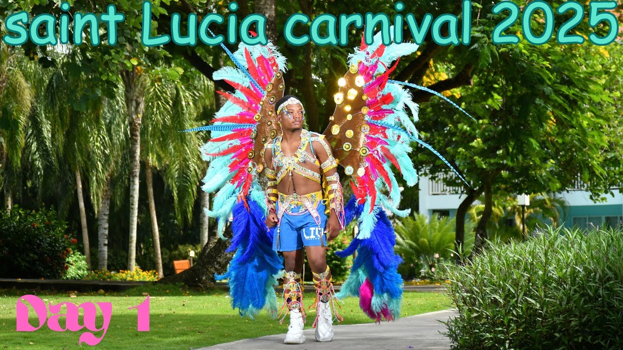 Saint Lucia Carnival 2025 | Fuzion Mas | Day 1 - YouTube