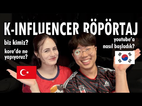 Eşim sordu, ben cevapladım | Koreli eşimle İçerik Üreticisi Röpörtajı [Türkçe]