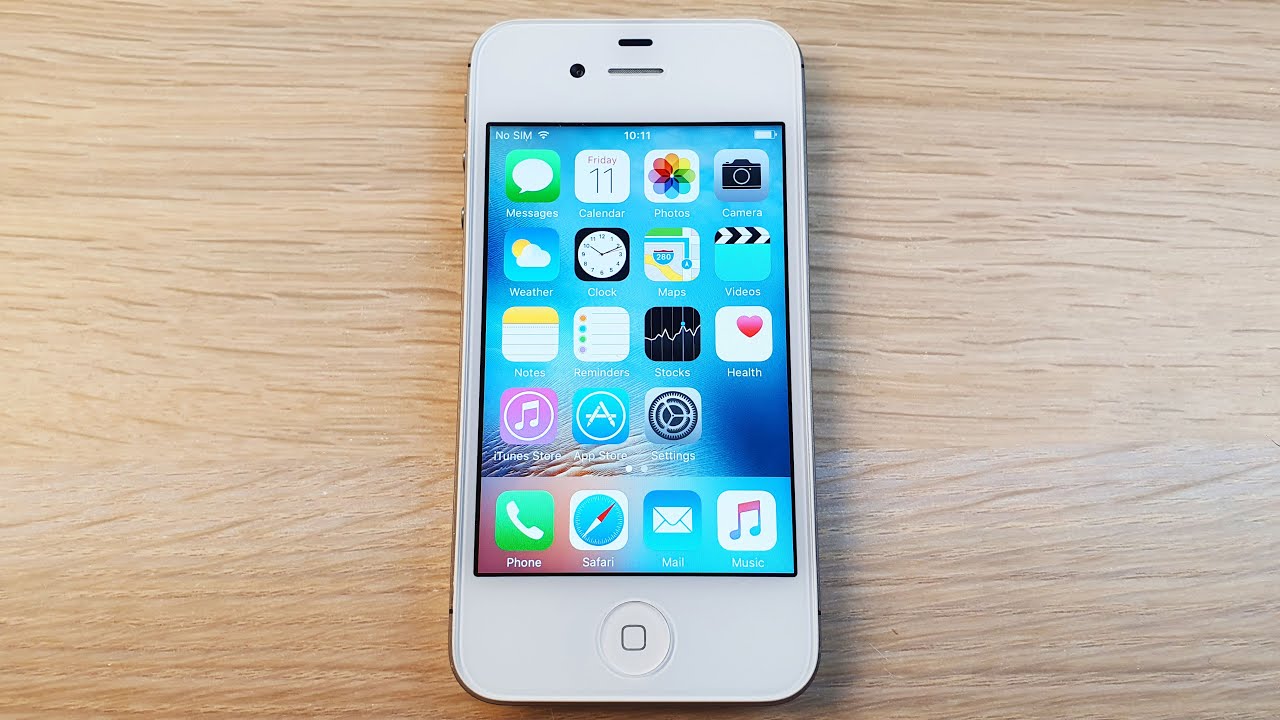 IPHONE 4S IOS 9.3.6 - SPEED TEST - YouTube