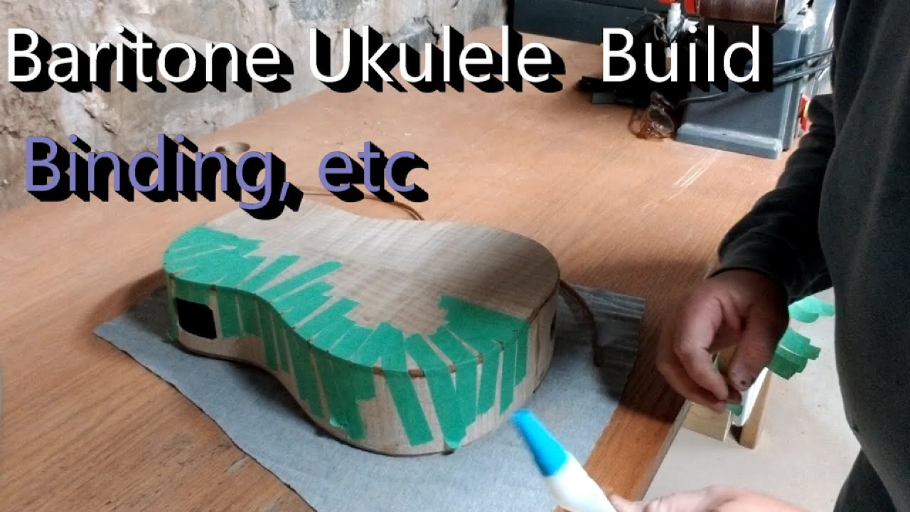 Installing Ukulele Binding - YouTube