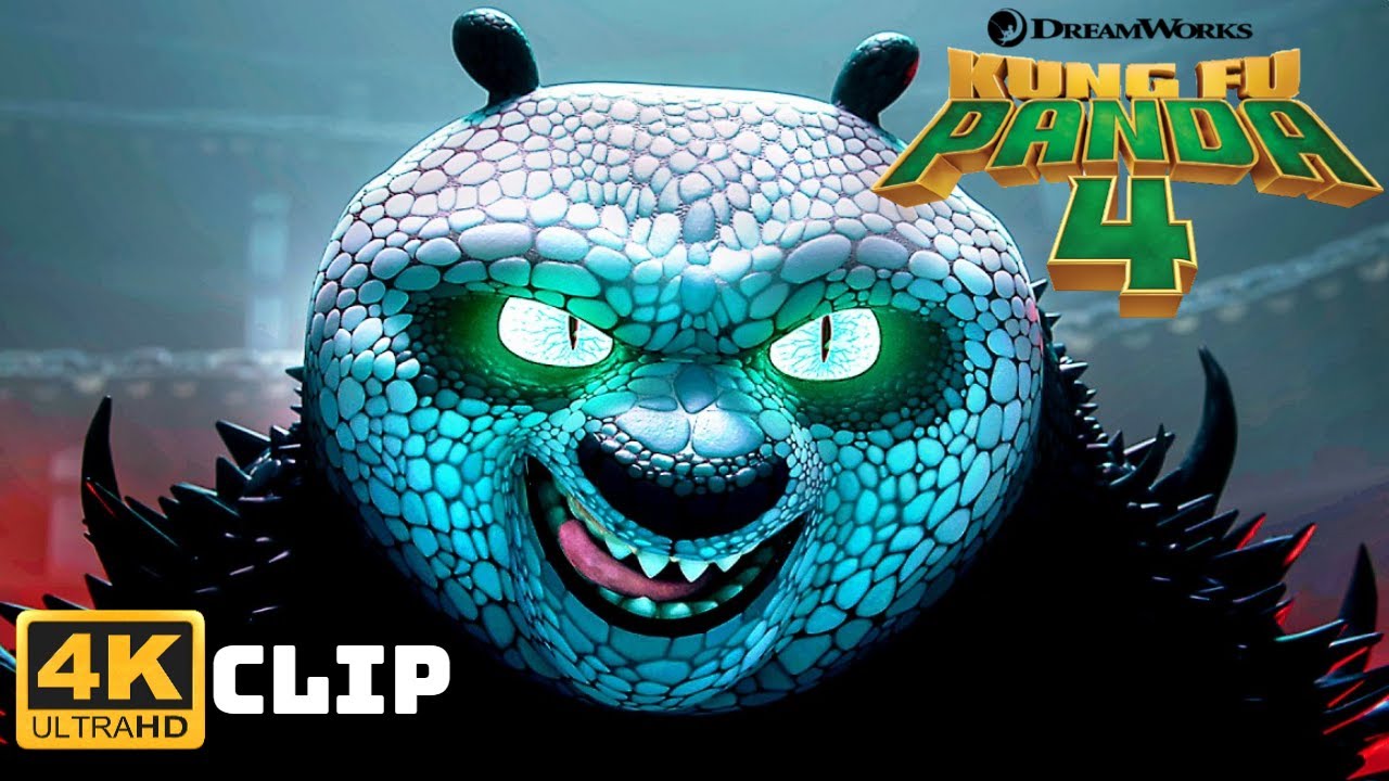 Po Vs Chameleon Po Fight Scene | KUNG FU PANDA 4 (2024) 4K CLIP - YouTube