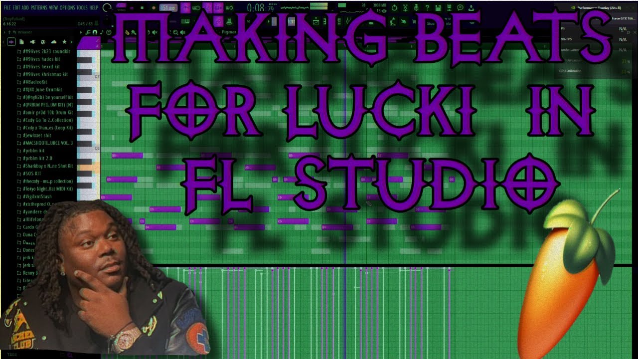 FL Studio Tutorial - Making Beats for Lucki (REASON RACK TIPS + MELODY ...