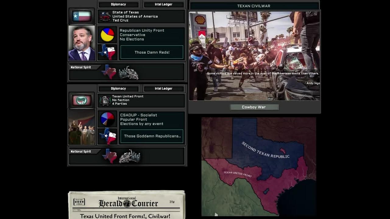 TNO Custom Super Events: Socialist Rise in Texas - YouTube