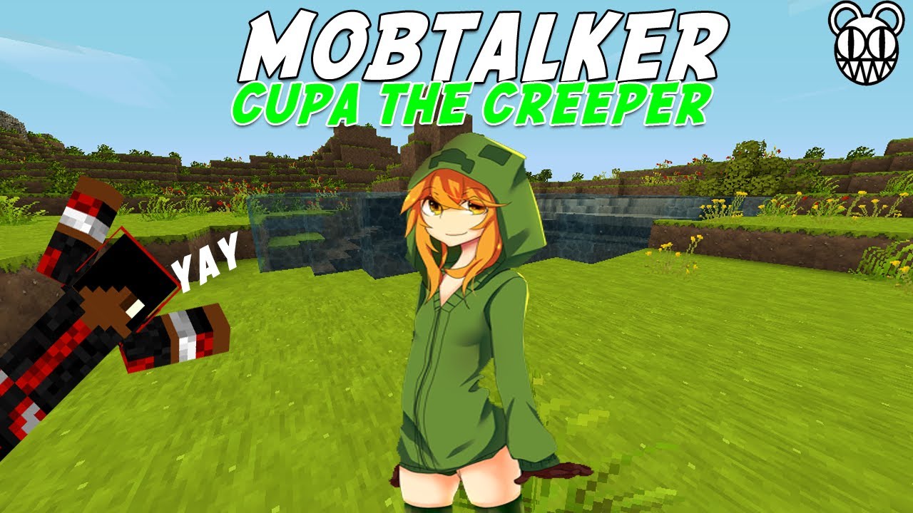 Minecraft Mob Talker Script Showcase:Cupa the Creeper Take 3 - YouTube