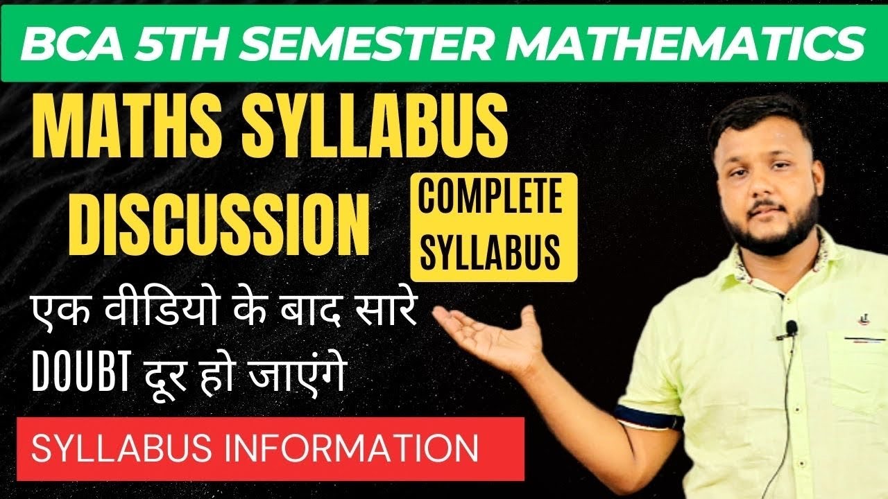 BCA 5th Semester Syllabus According To CCS University Complete bca-5th-semester-syllabus-according-to-ccs-university-complete