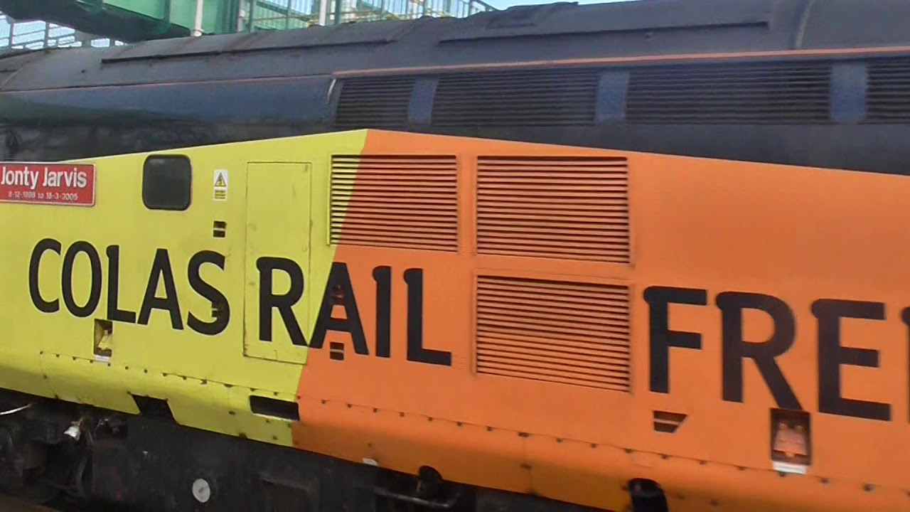 Colas Rail Class 37 no: 37219 @ STJ {0V37} 11/07/2018. - YouTube