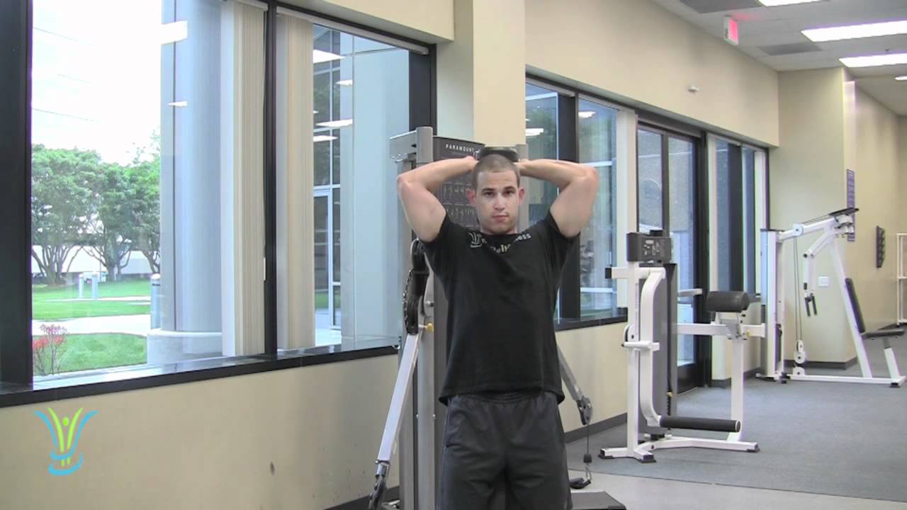 Overhead Tricep Press - YouTube