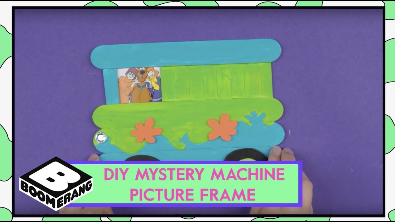 Mystery Machine Frame | DIY | Boomerang Official - YouTube