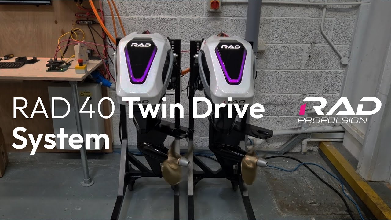 The RAD 40 Twin Drive System - YouTube