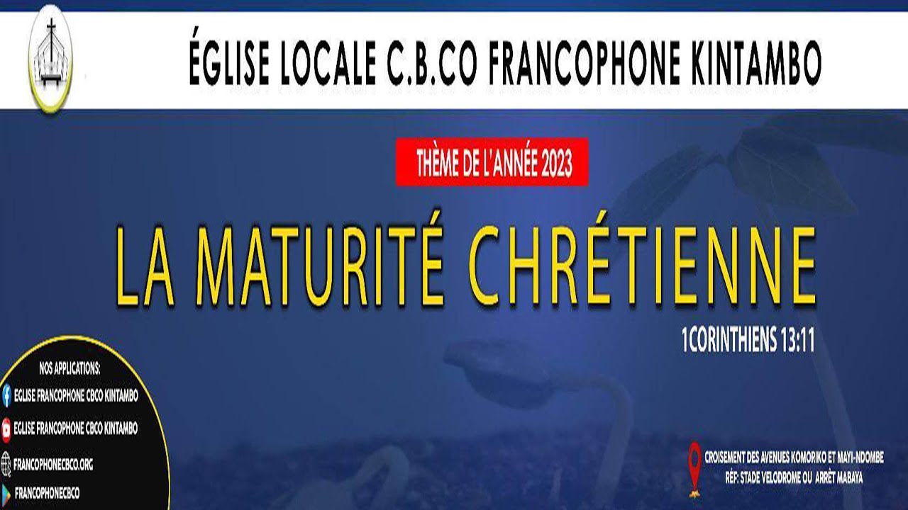 Brother Henock MABOTI, Sunday worship - April 09, 2023 - YouTube