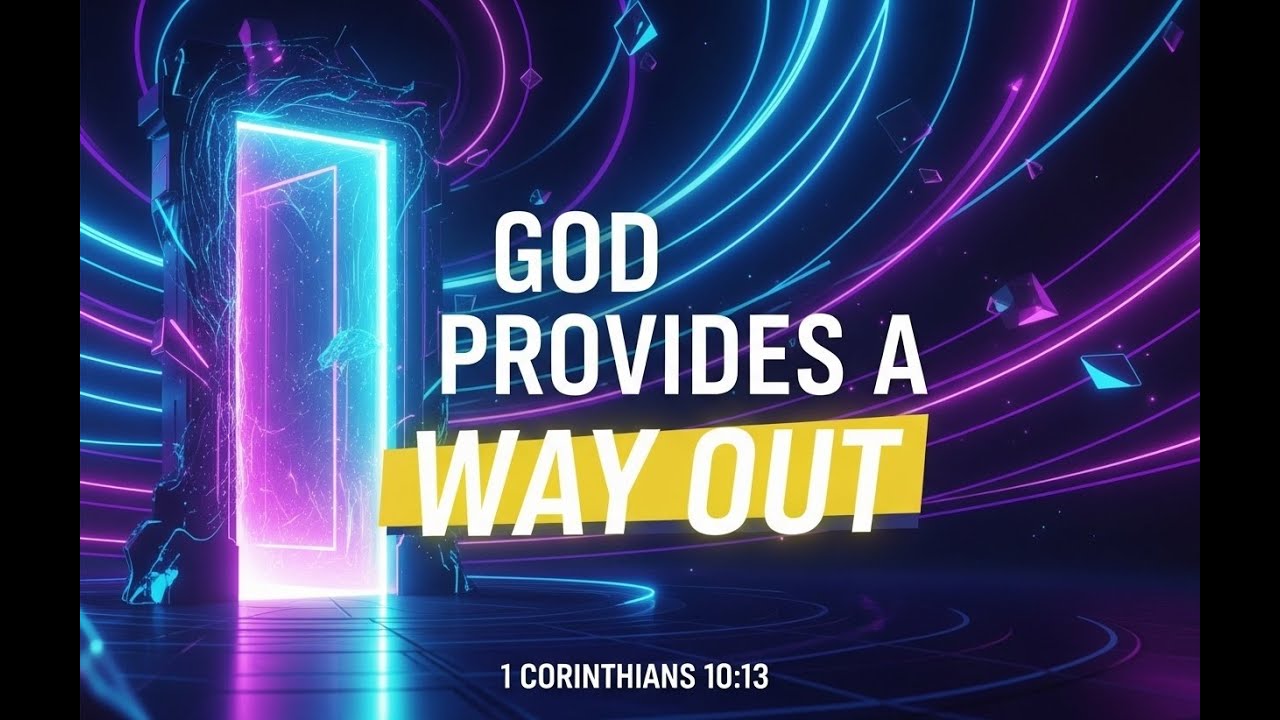 GOD PROVIDES A WAY OUT - YouTube