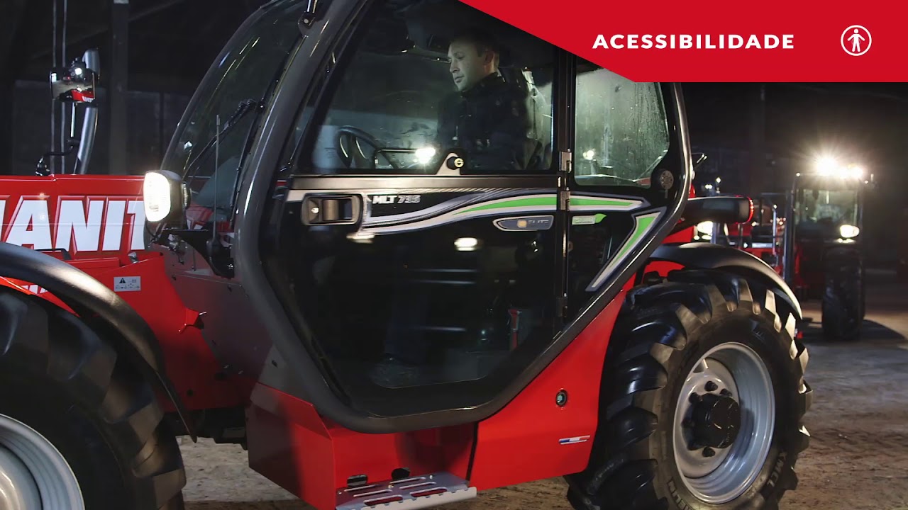 Linha de manipuladores agrícola MLT Manitou - YouTube