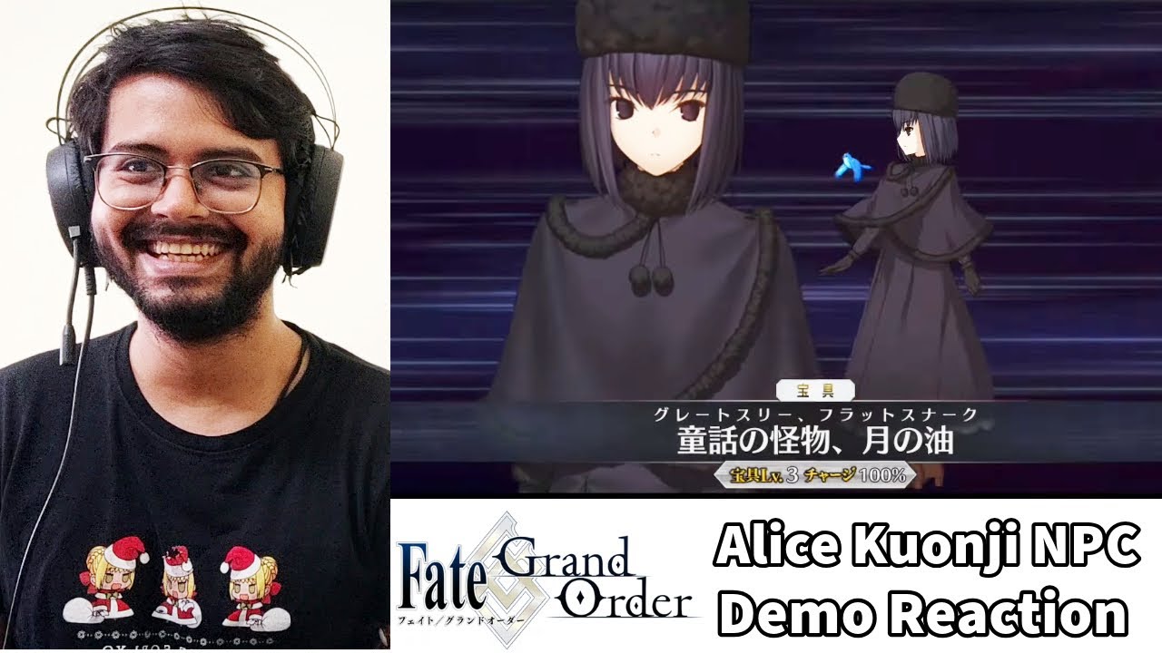 [FGO] Alice Kuonji NPC Demonstration REACTION + Ploy Kickshaw Details (Mahoyo Collab) - YouTube
