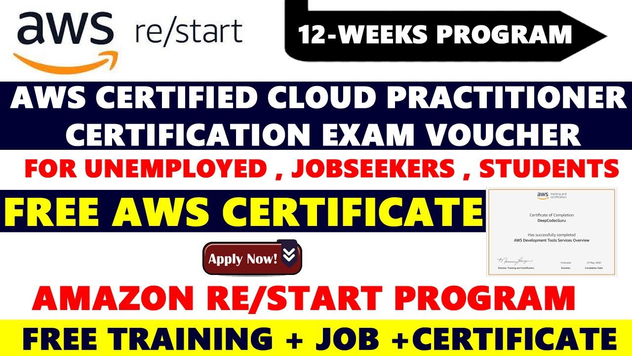 Free AWS Certified Cloud Practitioner Certification Exam Voucher ...