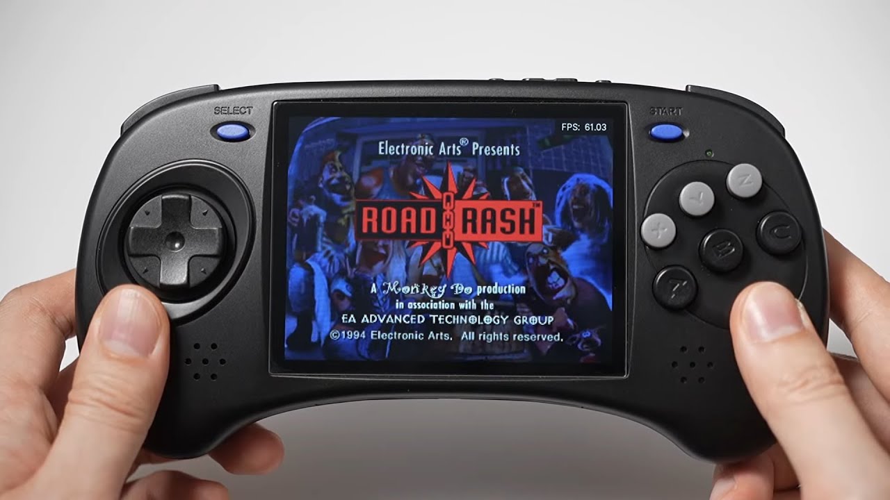 ANBERNIC RG ARC-D, 3DO - Road Rash and more games tested - YouTube