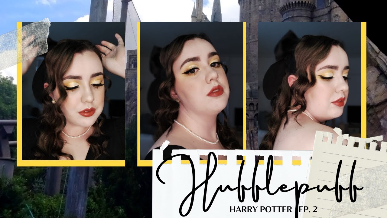 Hufflepuff Makeup Tutorial | Harry Potter x Colourpop Cosmetics | Alia ...