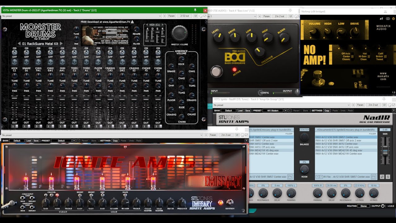 Free Template #2 Quick video demo of main plugins - YouTube
