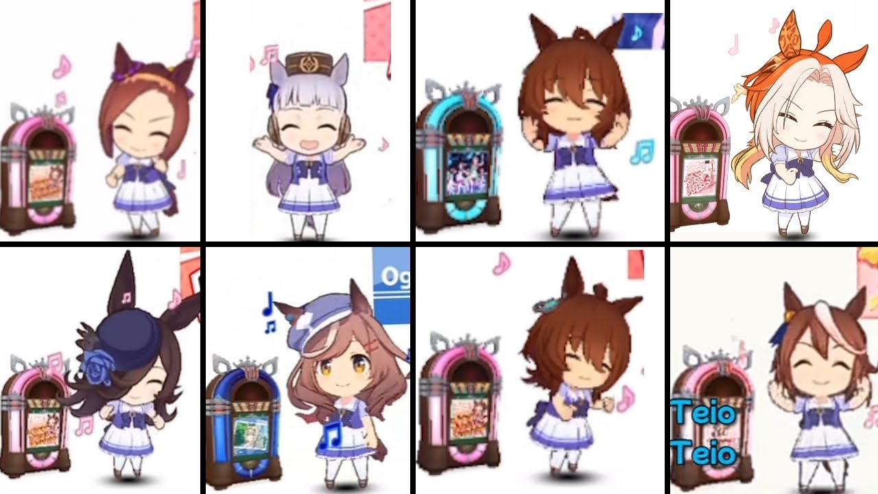 All Meme Bakushin vs Teio vs Goldshin / Uma Musume Pretty Derby - YouTube