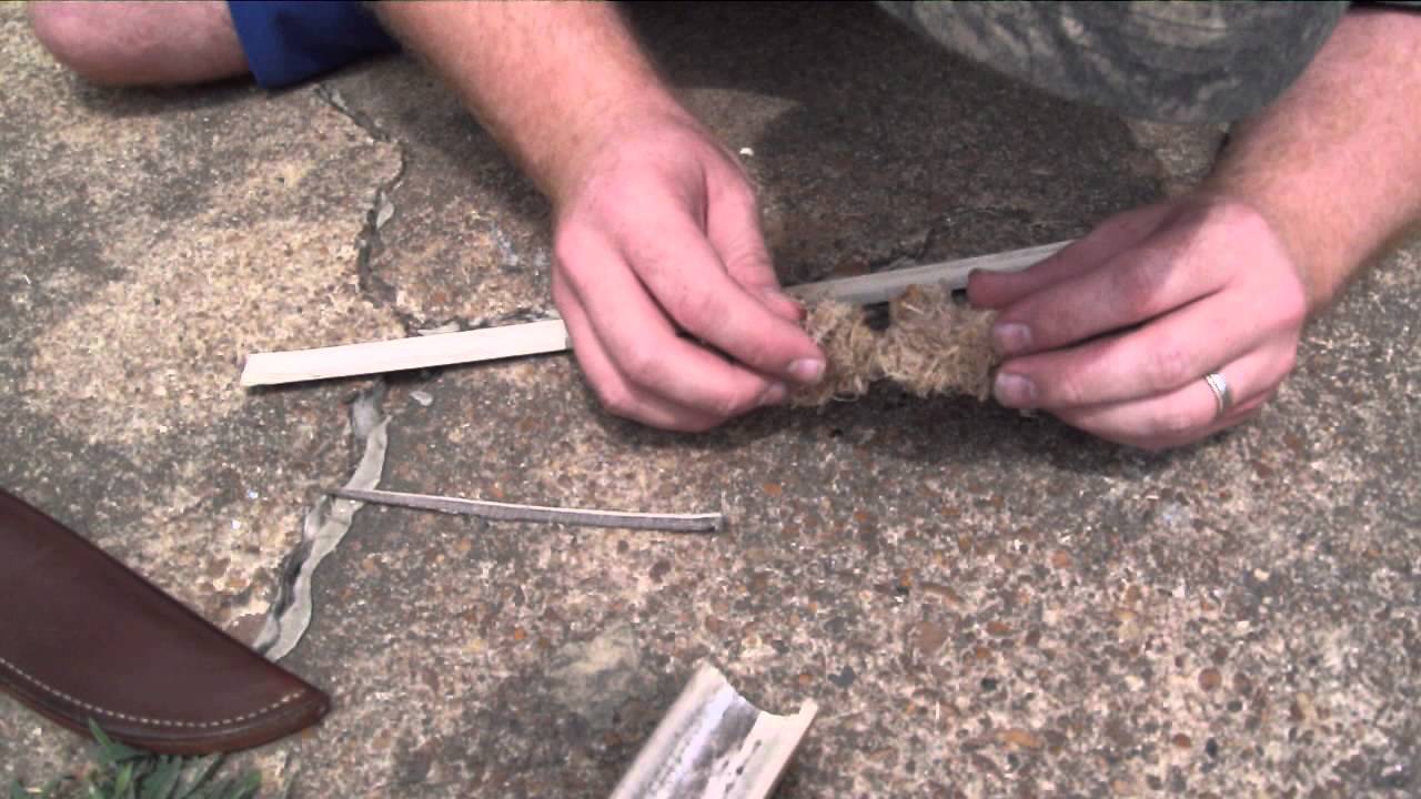 Bamboo One Stick Fire Challenge - YouTube