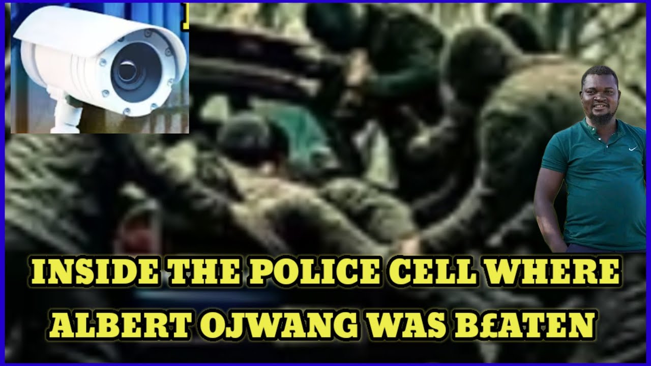 Vile Albert Omondi Ojwang alipigwa ndani ya police cell adi kuzimia ...