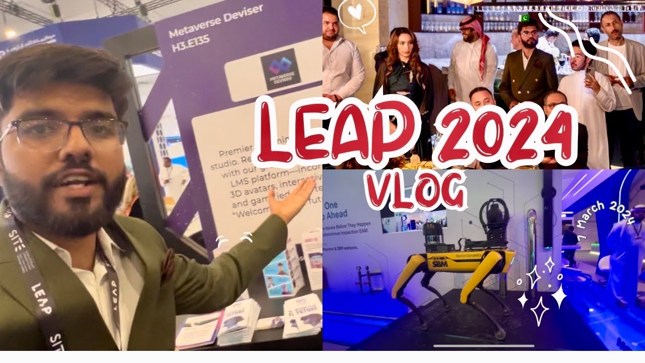 We exhibited at Leap 2024 in Malham, Riyadh, Saudi Arabia 🇸🇦🇵🇰🤩 - YouTube