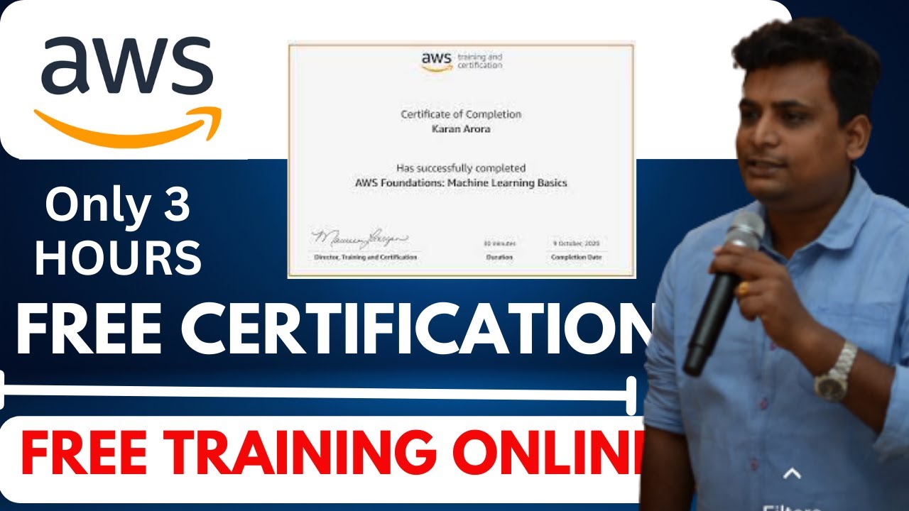 Aws Free Online Training Only 3 Hours | Get Aws Official Certificate ...