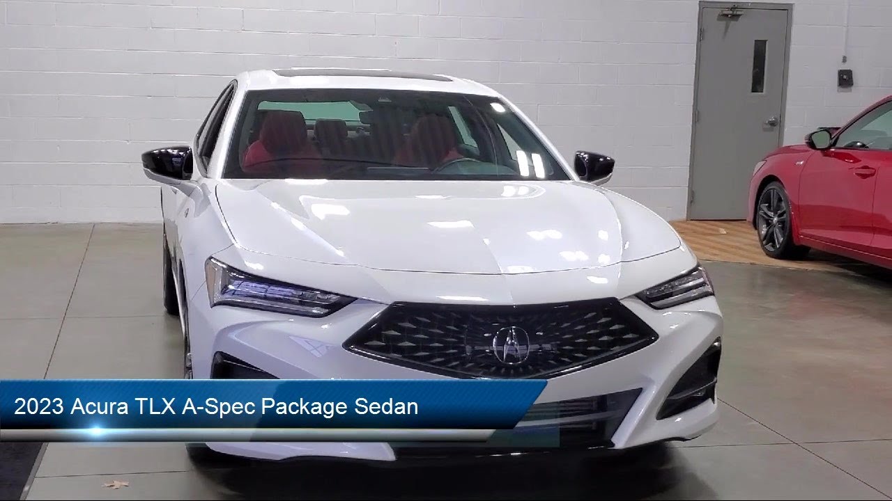 2023 Acura TLX A-Spec Package Sedan Akron Canton Wadsworth Cuyahoga Falls Green - YouTube