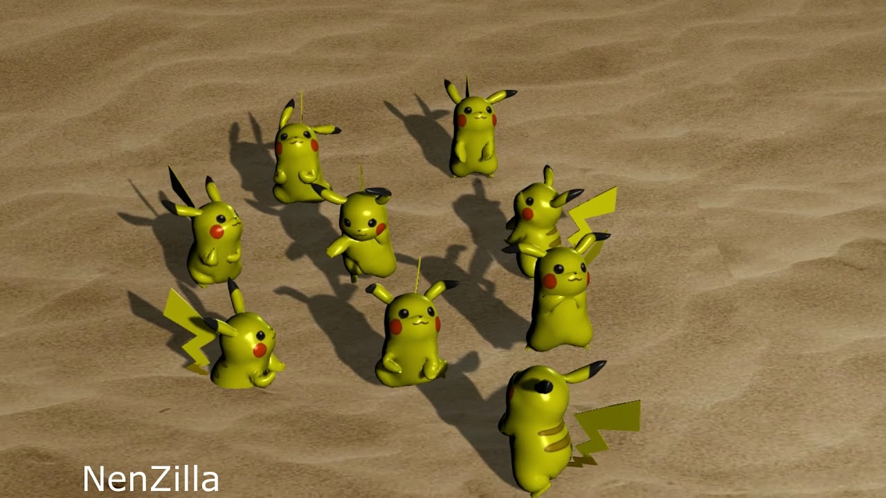Pokemon Pikachu Breakdance Animation - YouTube
